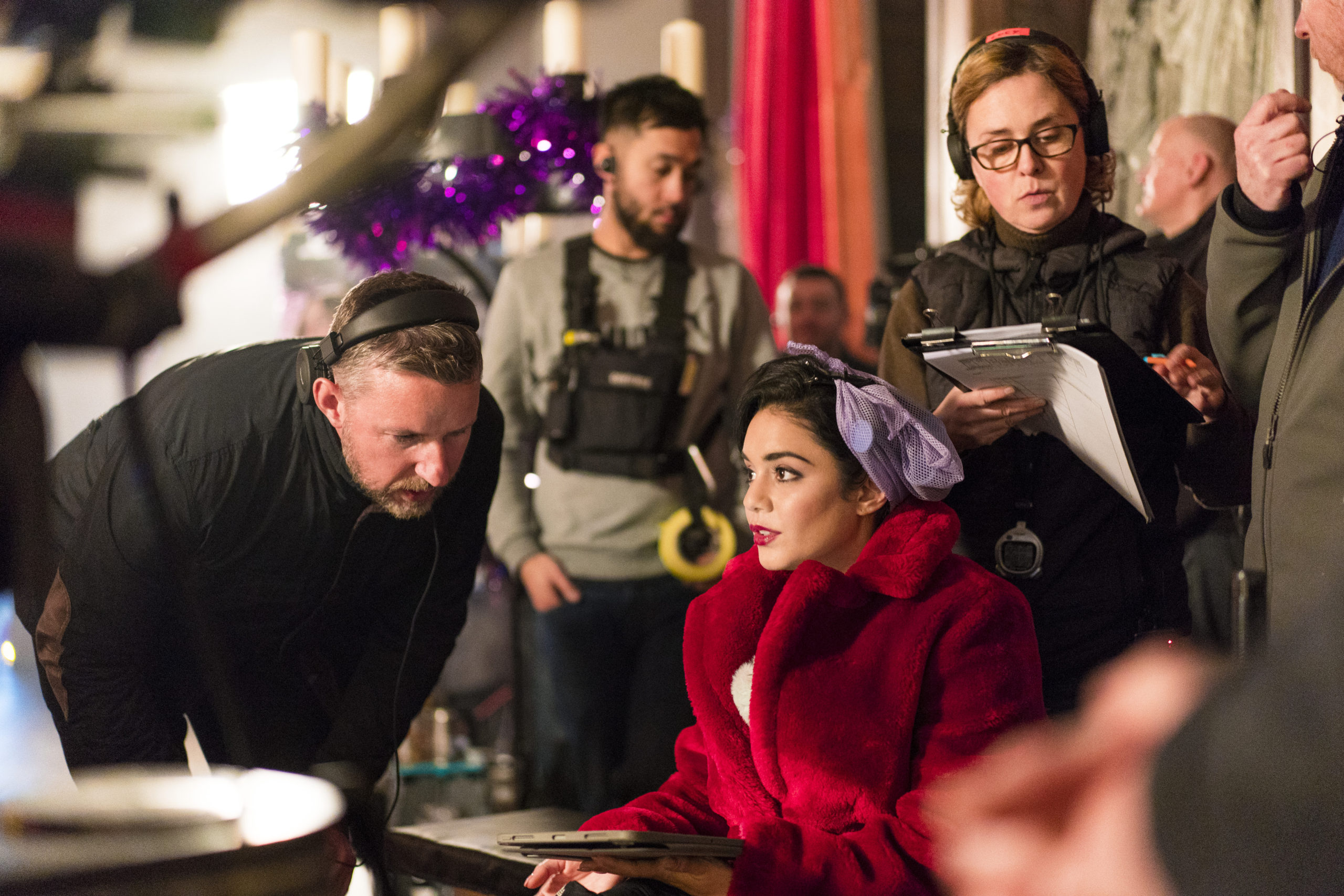 See Some New Behind The Scenes Photos From 'The Princess Switch ...