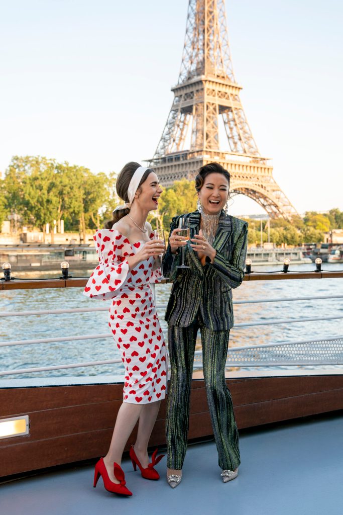 See Some Pics From Behind The Scenes Of 'Emily In Paris' - Fangirlish
