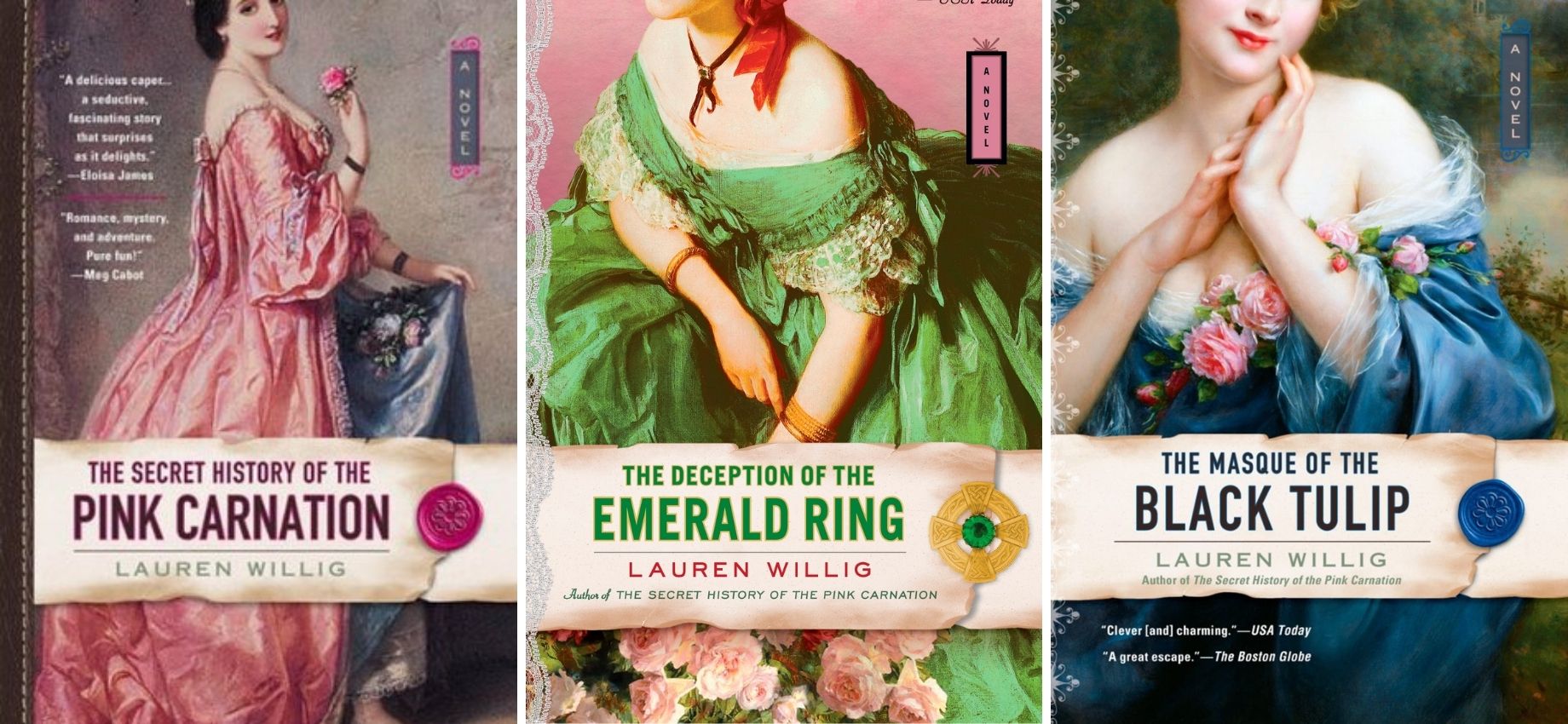 The 'Pink Carnation' Series: Please Adapt These Books - Fangirlish