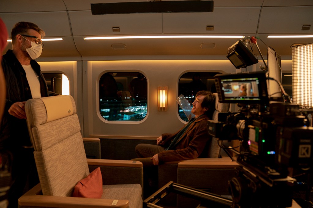 See Behind The Scenes Photos For 'Bullet Train' - Fangirlish