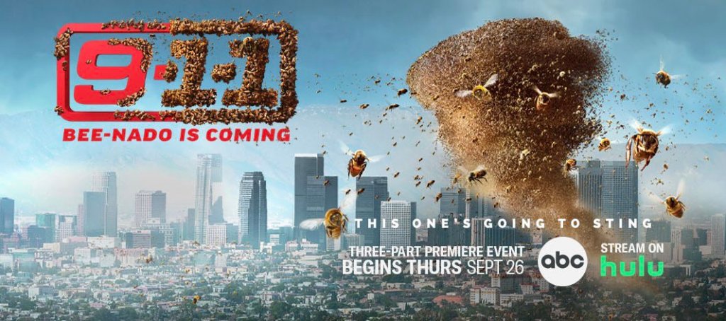 The Bee-Nado Is Taking Over in 9-1-1 Trailer - Fangirlish