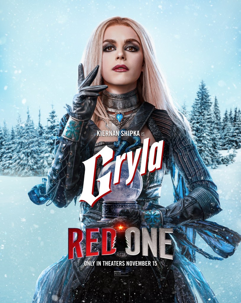 The Character Posters For 'Red One' Are Meh - Fangirlish